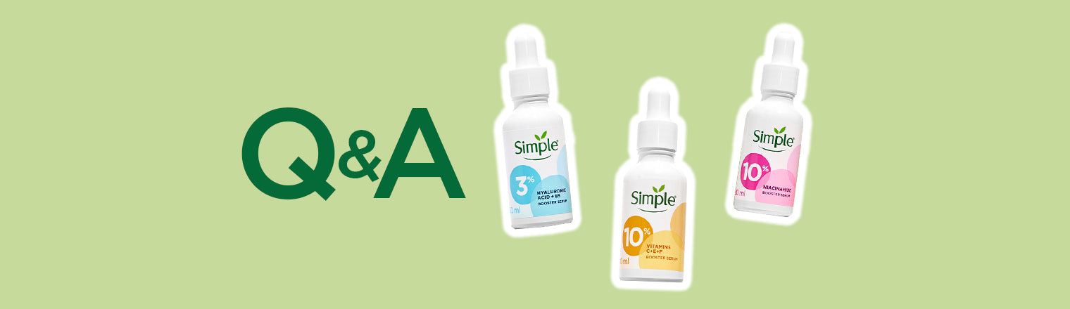 Most Commonly Asked Questions About Serums | Simple Skincare