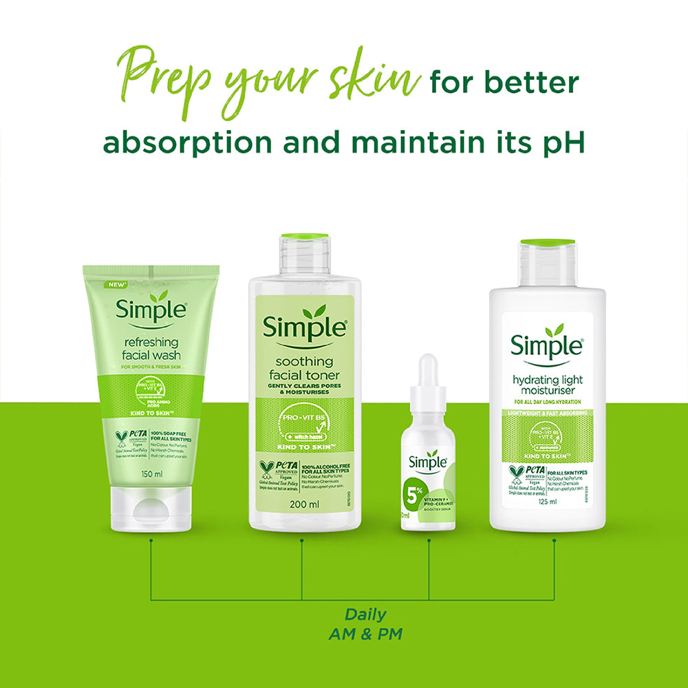 Simple Soothing Facial Toner - 200ml | Simple Skincare