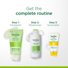 Gel Sunscreen SPF 50+ | Simple Skincare