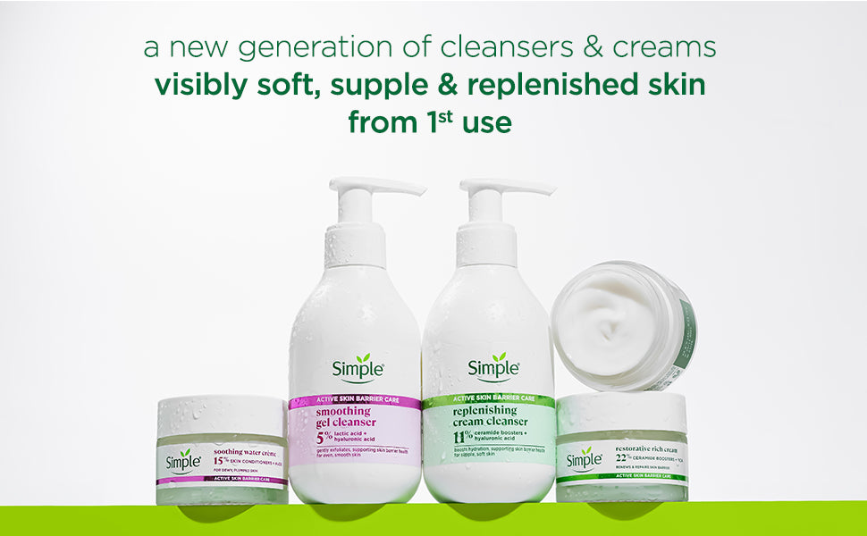 Replenishing Cream Cleanser | Simple Skincare