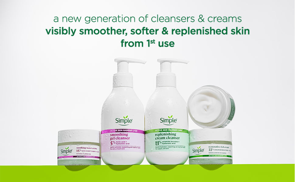 Smoothing Gel Cleanser | Simple Skincare